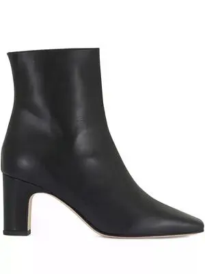 Square Toe Block Heel Boots