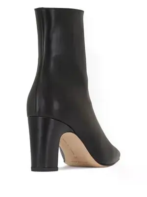 Manolo Blahnik Square-toe Boots - Black