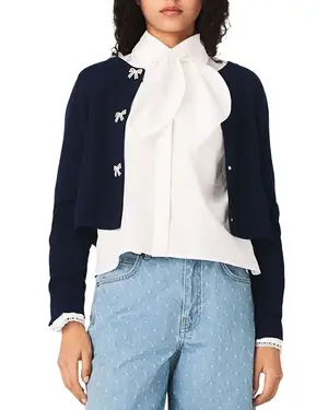 Maje Bow Cardigans For Women