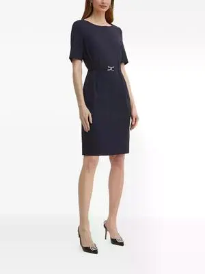 BOSS Belted Midi Dress