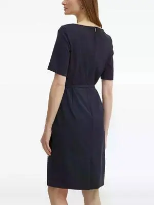 BOSS Belted Midi Dress