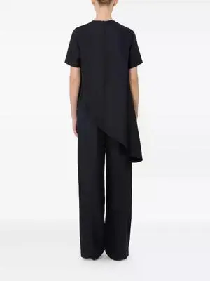 Loulou De Saison Madea Asymmetric Top - Black