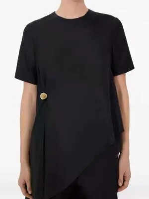 Loulou De Saison Madea Asymmetric Top - Black