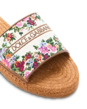 Dolce & Gabbana Espadrille Slides