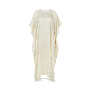 Gingerlily X Memo Press Silk Kaftan - Seashell