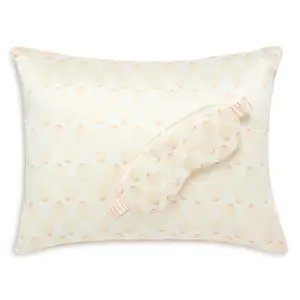 Gingerlily X Memo Press Seashells Silk Travel Pillow