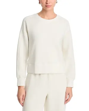 Spanx Airessentials Luxe Crew Sweatshirt - Linen