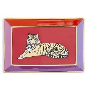Jonathan Adler Safari Rectangular Tray - No Color
