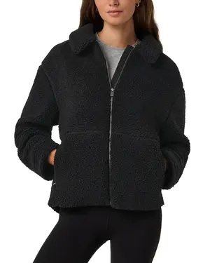 Vuori Lou Full Zip Jacket - Black