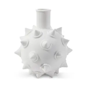 Jonathan Adler Charade Studded Bud Vase - White