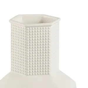 Jonathan Adler Charade Studded Bud Vase - White
