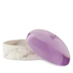 Jonathan Adler Large Globo Box Lavender - Purple
