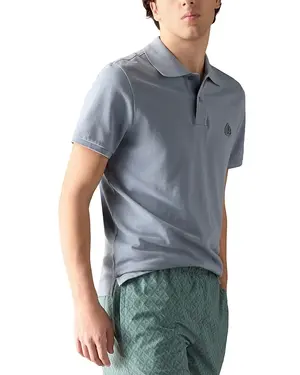 Moose Knuckles Everett Polo Shirt - Jet Stream