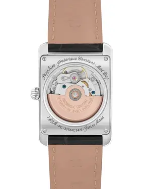 FREDERIQUE CONSTANT Classics Carree Moonphase Watch - White/blue