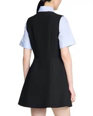 Sandro Two In One Mini Dress