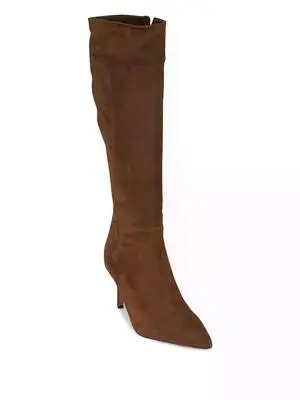 Veronica Beard Lisa Pointed Boots - Brown