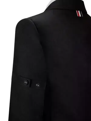 Thom Browne Button Blazer - Black