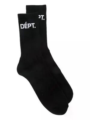 GALLERY DEPT. Logo Socks - Black