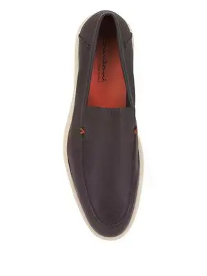 Santoni Stitch-detail Loafers