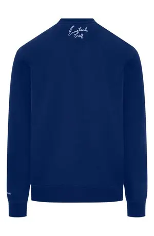 EASTSIDE GOLF Luxe Fleece Logo Appliqué Crewneck Sweatshirt
