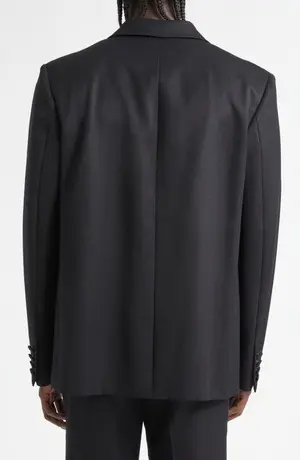JW Anderson Peak Lapel Wool Tuxedo Jacket