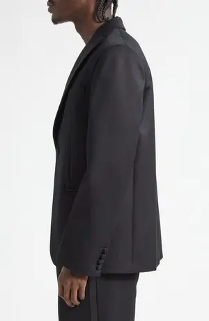 JW Anderson Peak Lapel Wool Tuxedo Jacket