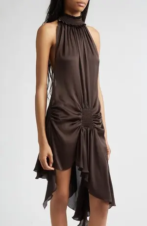 SIEDRES Toni Asymmetric Halterneck Dress