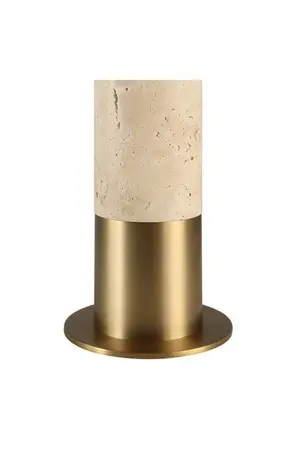 RENWIL Amadora Travertine Table Lamp