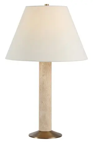 RENWIL Tamara Travertine Table Lamp