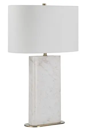 RENWIL Irisa Marble Lamp - No Color