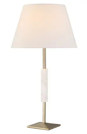 RENWIL Ludovica Marble & Metal Table Lamp