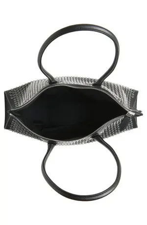 Alexander McQueen Manta Grommet Leather Handbag