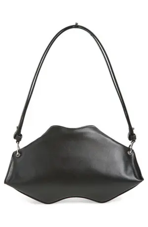 Alexander McQueen Manta Leather Clutch