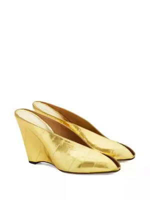 FERRAGAMO 90mm Wedge Mules