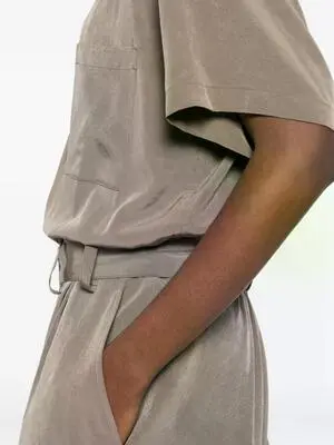 Y’s Belted Pocket Jumpsuit