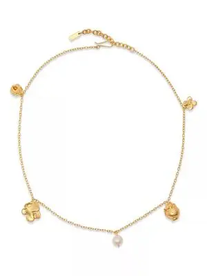 Completedworks Flower.charm Necklace - Gold