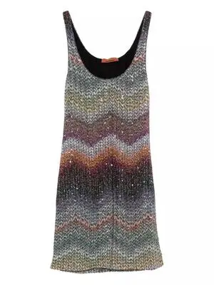 Missoni Scoop-neck Mini Dress