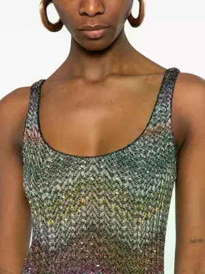 Missoni Scoop-neck Mini Dress