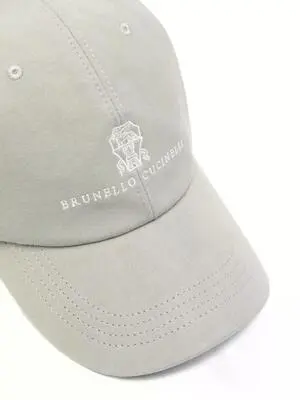 Brunello Cucinelli Logo Baseball Cap