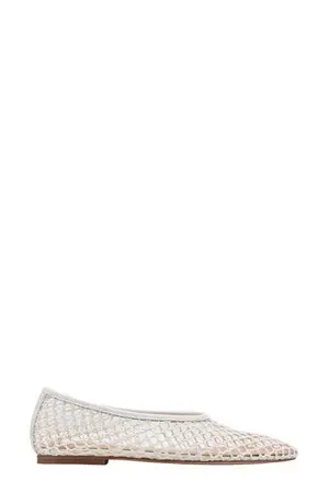 Marc Fisher Jazlyn Pointed Toe Flat - Ivory