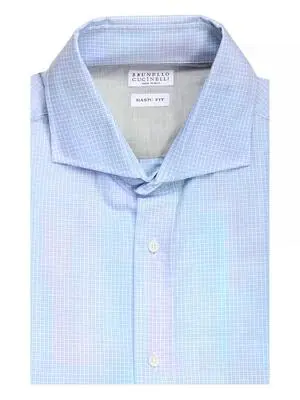 Brunello Cucinelli Checked Shirt