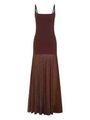 ST. AGNI Circle Hem Maxi Dress