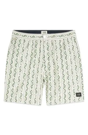 Scotch & Soda Printed Swim Trunks