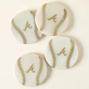 UNCOMMON GOODS Mlb Perfect Catch Coaster Set - Boston Red Sox