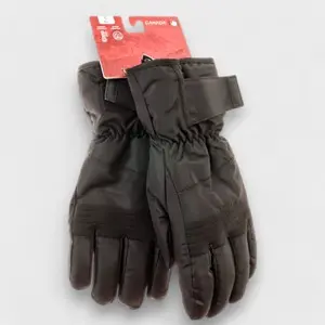 CANADA WEATHER GEAR Ski Gloves With Adjustable Velcro Strap