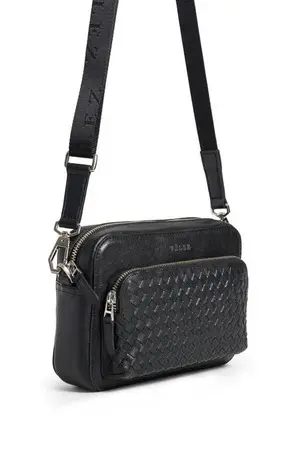 VELEZ Leather Crossbody Bag