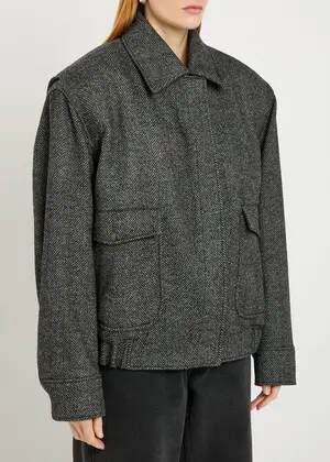 Stella McCartney Herringbone Wool Jacket