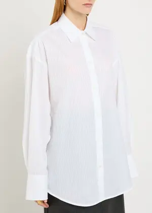 TOTEME Pinstriped Cotton Shirt