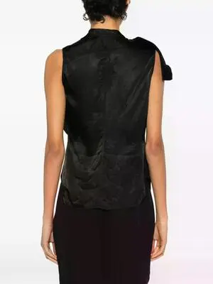 Rick Owens Draped Sleeveless Top