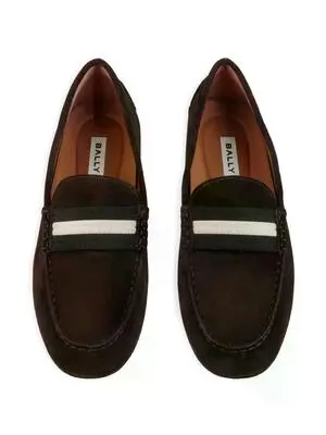 Bally Striped Loafers